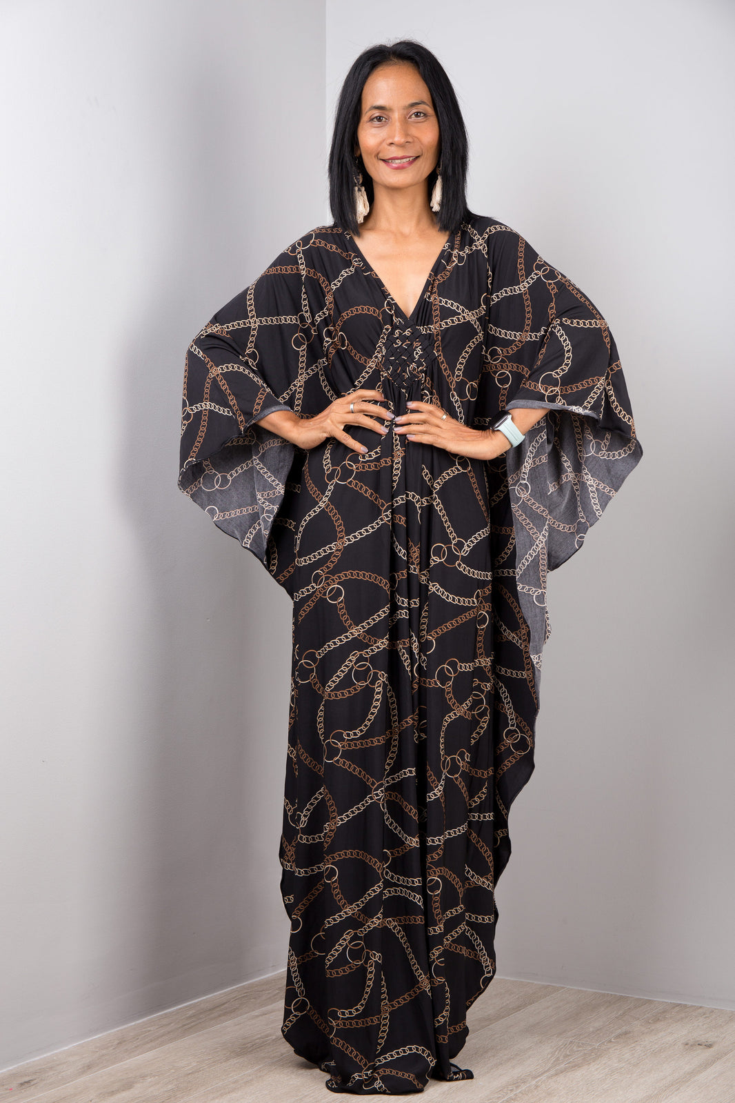 Buy holiday caftan online | Nuichan print kaftans for women